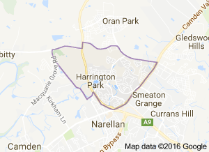 Discovery Park Harrington Park Map